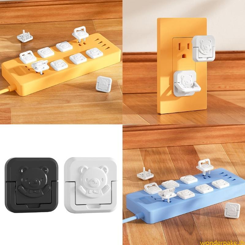 Wonder Pack of 10 ชิ้น American Socket Safety Cover เต้าเสียบไฟฟ้า Plug ...