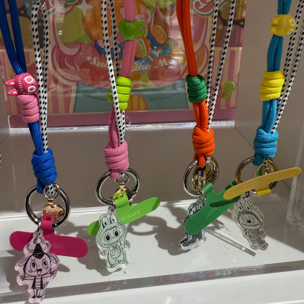 [ของแท้] LABUBU THE MONSTERS 10th Anniversary Series Phone Charm ยืนยัน ...