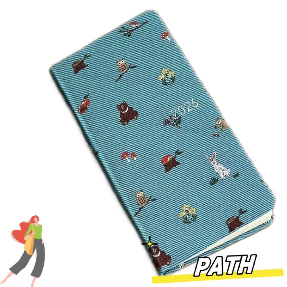 PATH A5 Notebook, Hard Shell Manga 2026 Schedule Book, Cartoon To Do ...