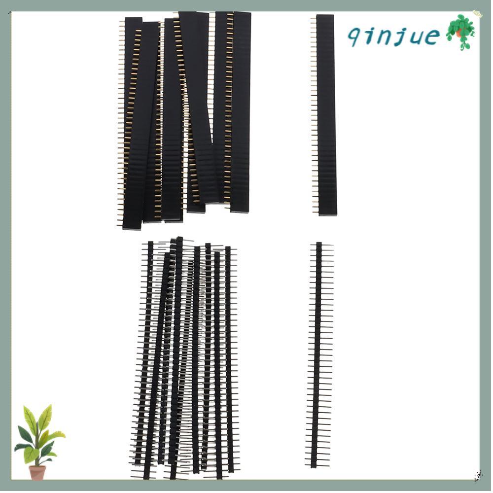 QINJUE 20PCS Breakaway Pin Header, 40Pin Breakaway PCB Board, ติดตั้ง ...