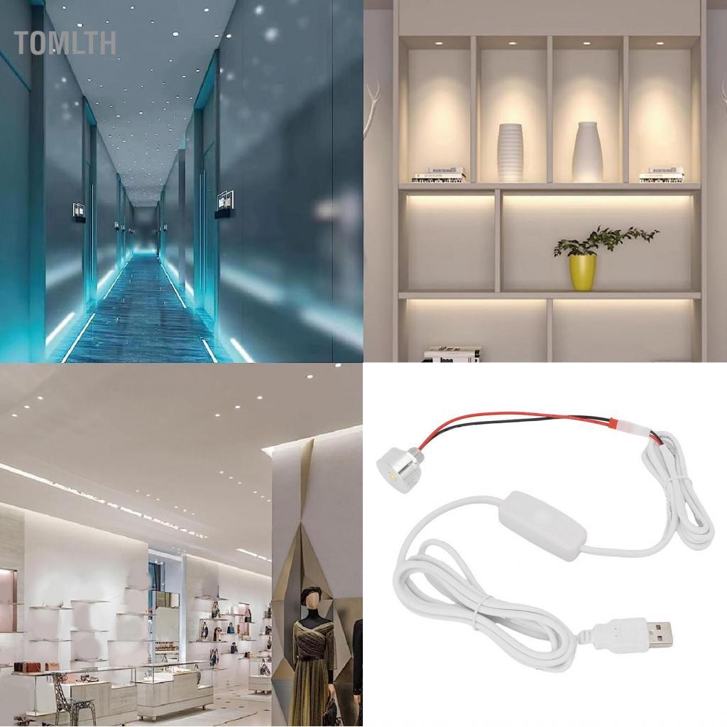Tomlth LED Spotlight 2 โหมด Stepless Dimming USB ขับเคลื่อนสำหรับตู้ ...