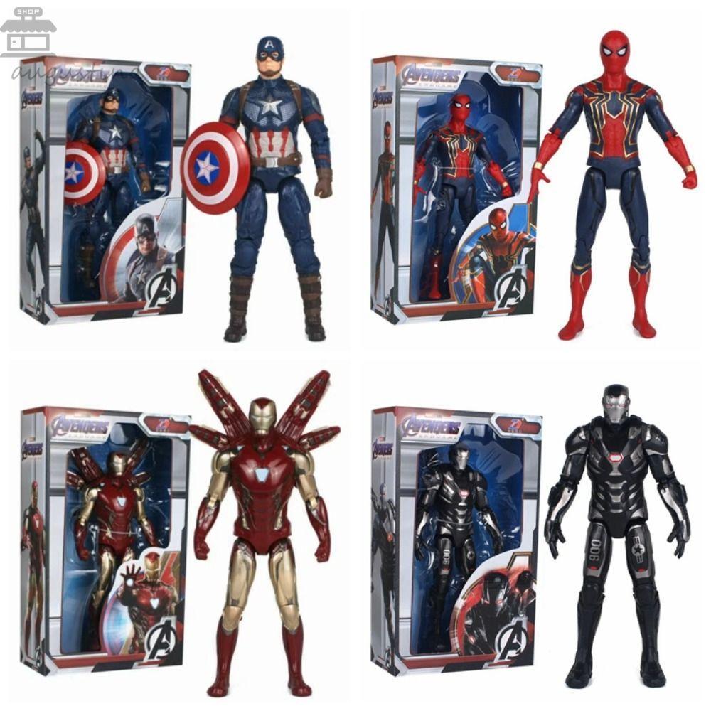 AUGUSTINA Avengers โมเดลของเล่น, Joint Movable เครื่องประดับ Marvel ...