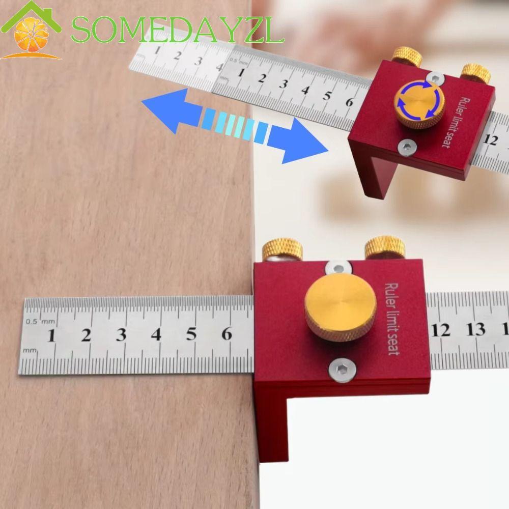 SOMEDAYZL งานไม้ Sciber, Marking Gauge ปรับ Scribing ตําแหน่งบล็อก, ทน ...
