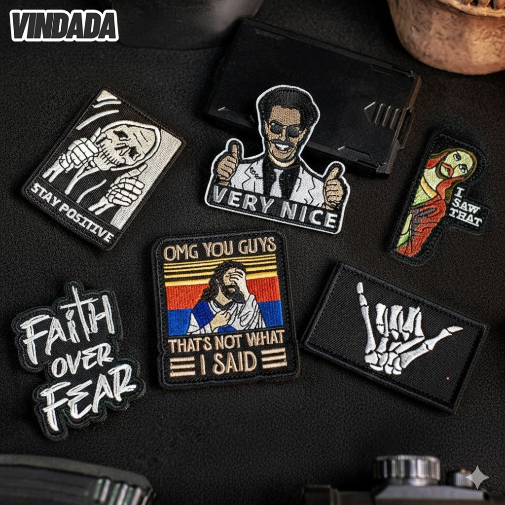 [Ready Stock] Meme Embroidery Patches อาร์มปักลายเมม ตัวรีดติดเสื้อ ...
