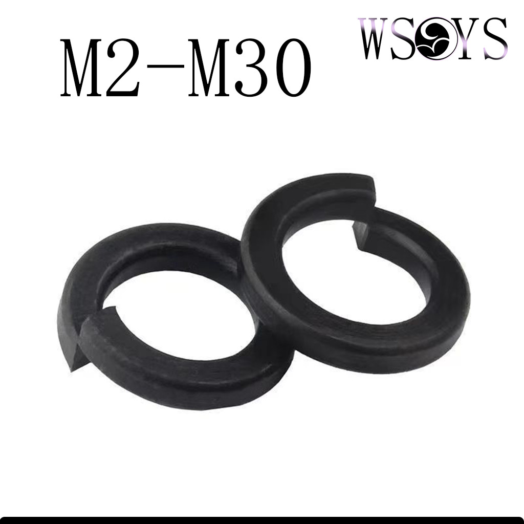 เหล็กแข็ง 8.8 แหวนสปริง แหวนรอง กันคลาย/Spring Washer M2-M30 [WSYS-MB ...