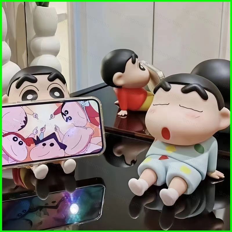 PS1 Crayon Shin-chan Nohara Shinnosuke แฮนด์ฟรีโทรศัพท์ Lazy Stand ...