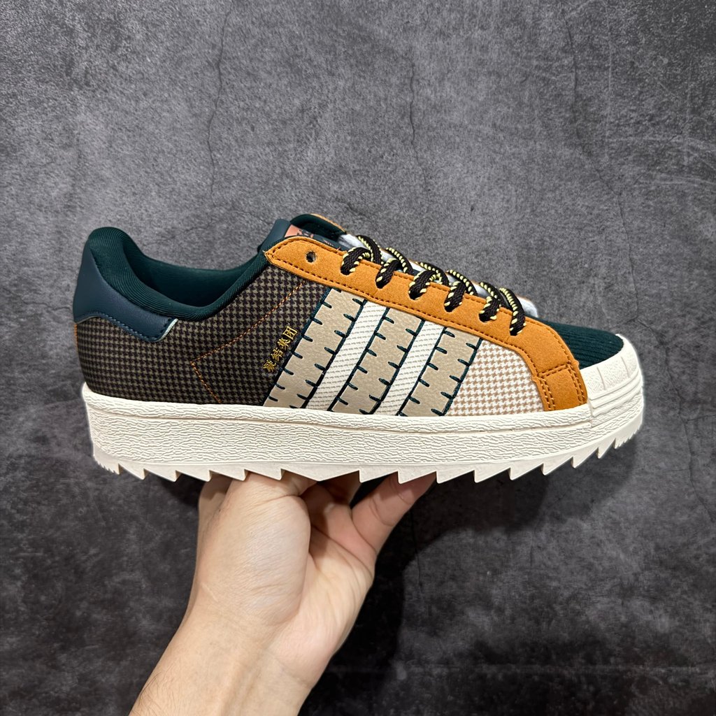 [ระดับสหาย] CLOT x adidas originals SUPERSTAR PATCHWORK เป็ดแมนดารินทุก ...