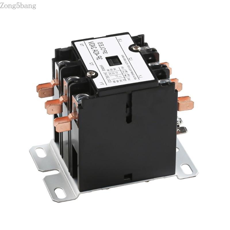 3 Poles 40A 220V Contactor Strong HVAC System Relays Brass Contacts ...