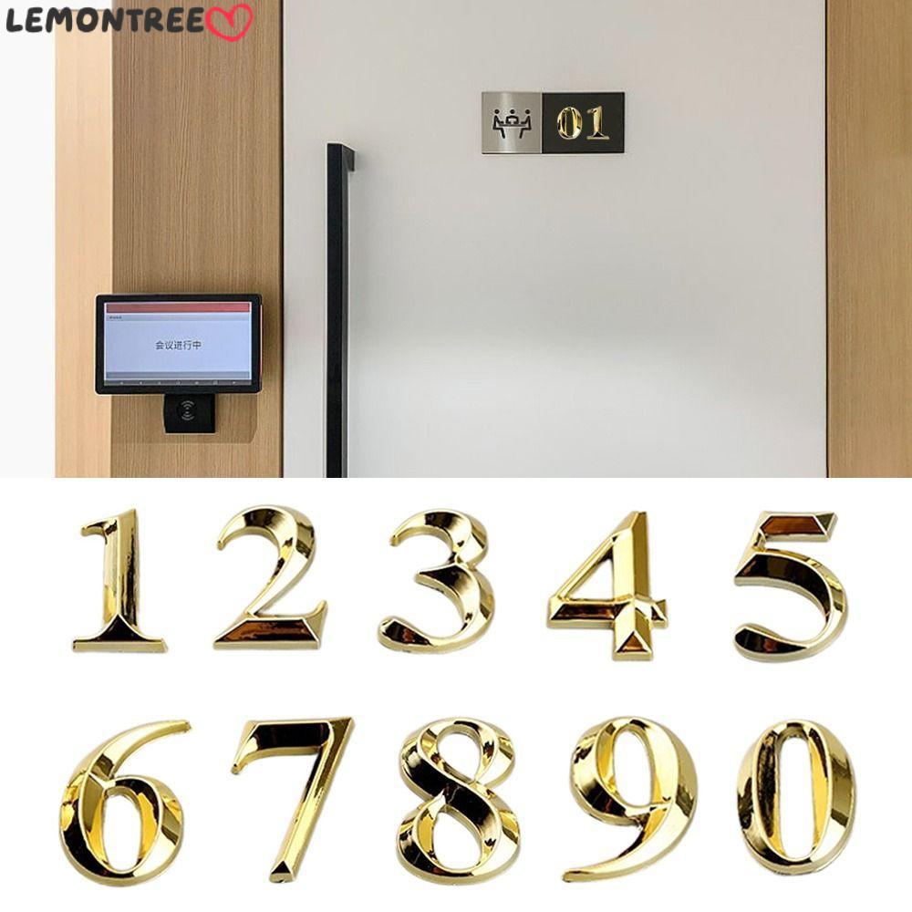 LEMONTREE หมายเลขประตู, ABS ฉีดขึ้นรูป Digital Hotel Room Number ...