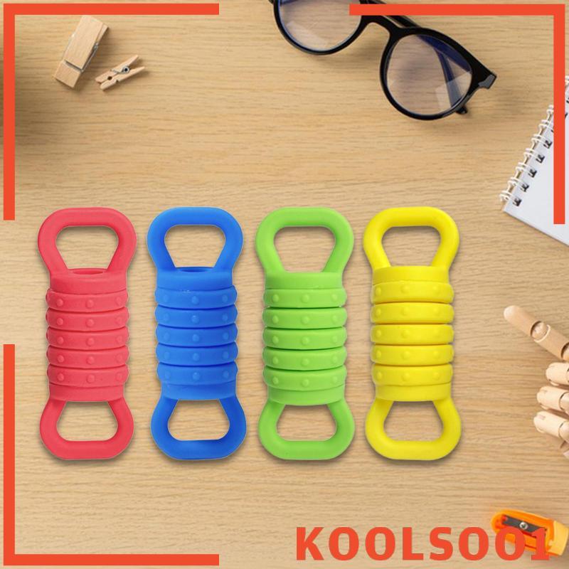 [Koolsoo1] 4 ชิ้น Fidget Pulley ชุดตลก Sensory ของเล่นนิ้วมือ Fidget ...
