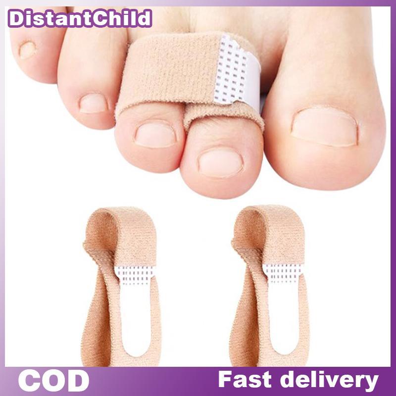 DSTH 2 ชิ้น Toe Finger Straightener Bend Toe Valgus Corrector ผ้าพันแผล ...