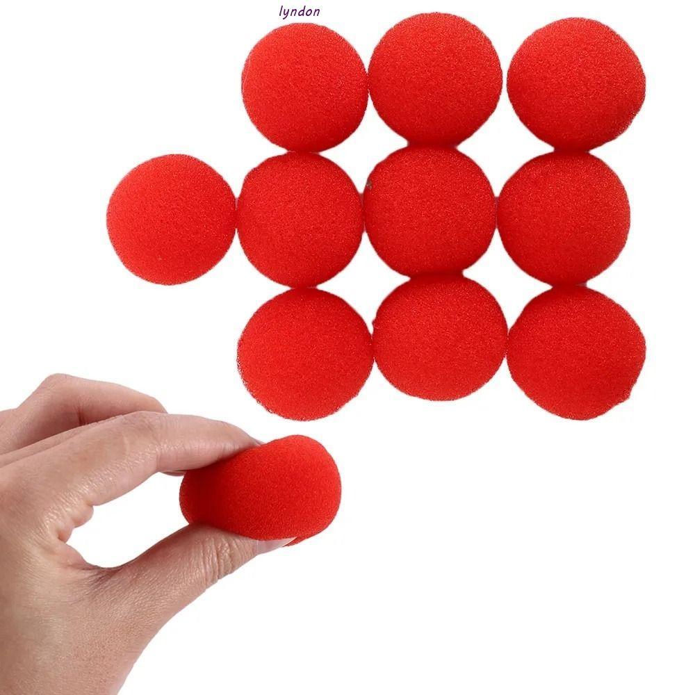 LYNDON Finger Sponge Ball, Appearing/Vanishing Super Soft Sponge Magic ...