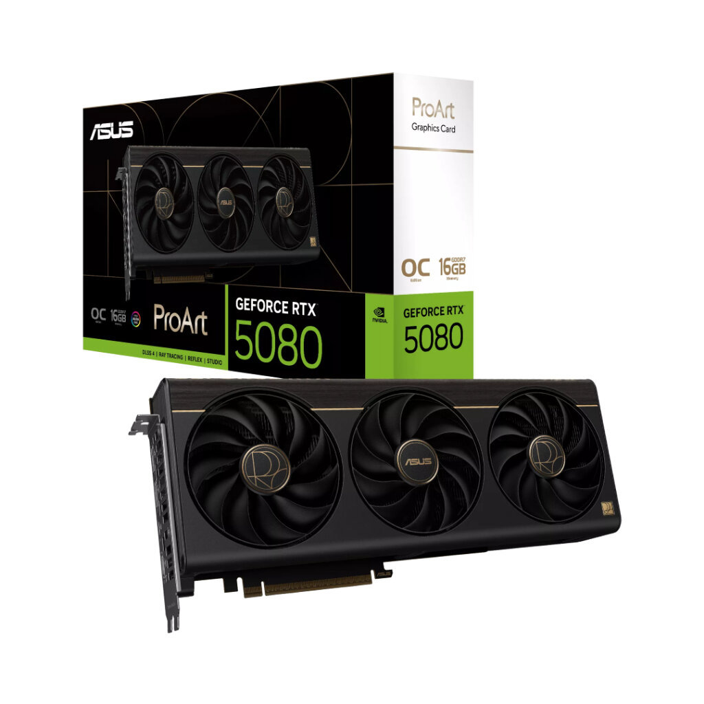 VGA ASUS ProArt GeForce RTX 5080 16GB GDDR7 OC Edition | Shopee Thailand