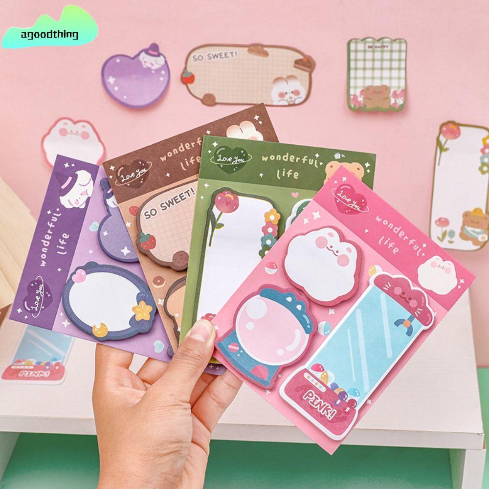 AGOODTHING 60 ชิ้น/แผ่นติดตัวเองแผ่น, Alien 3 รูปแบบ Sticky Notes, แผ่น ...