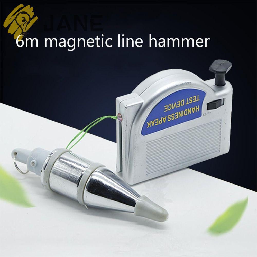 JANE Retractable Plumb Bob, Fast Stabilize อัตโนมัติ Plumb Bobs ...