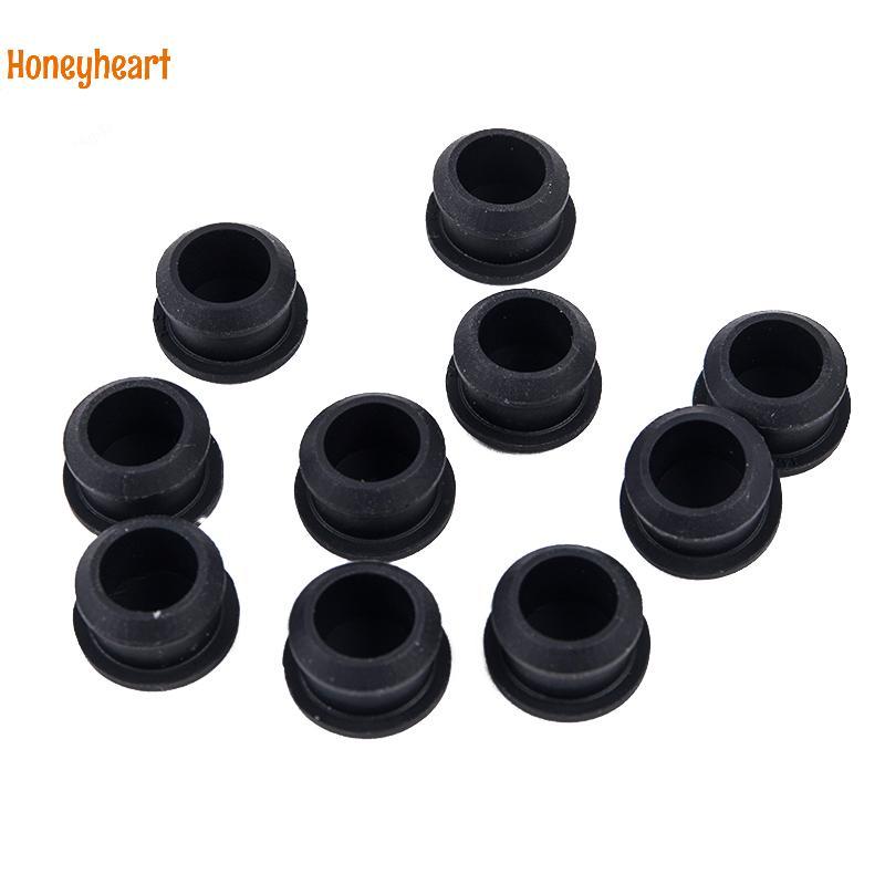 10 ชิ้นยางซิลิโคน Snap-on Hole Plug 2.5-14 มม.Nking End Caps Seal ...