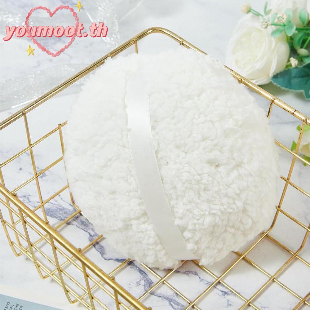 YOUMOOT Body Powder Applicator, แป้งพัฟตุ๊กตายาว Oversize, ถือพัฟฝุ่นข ...