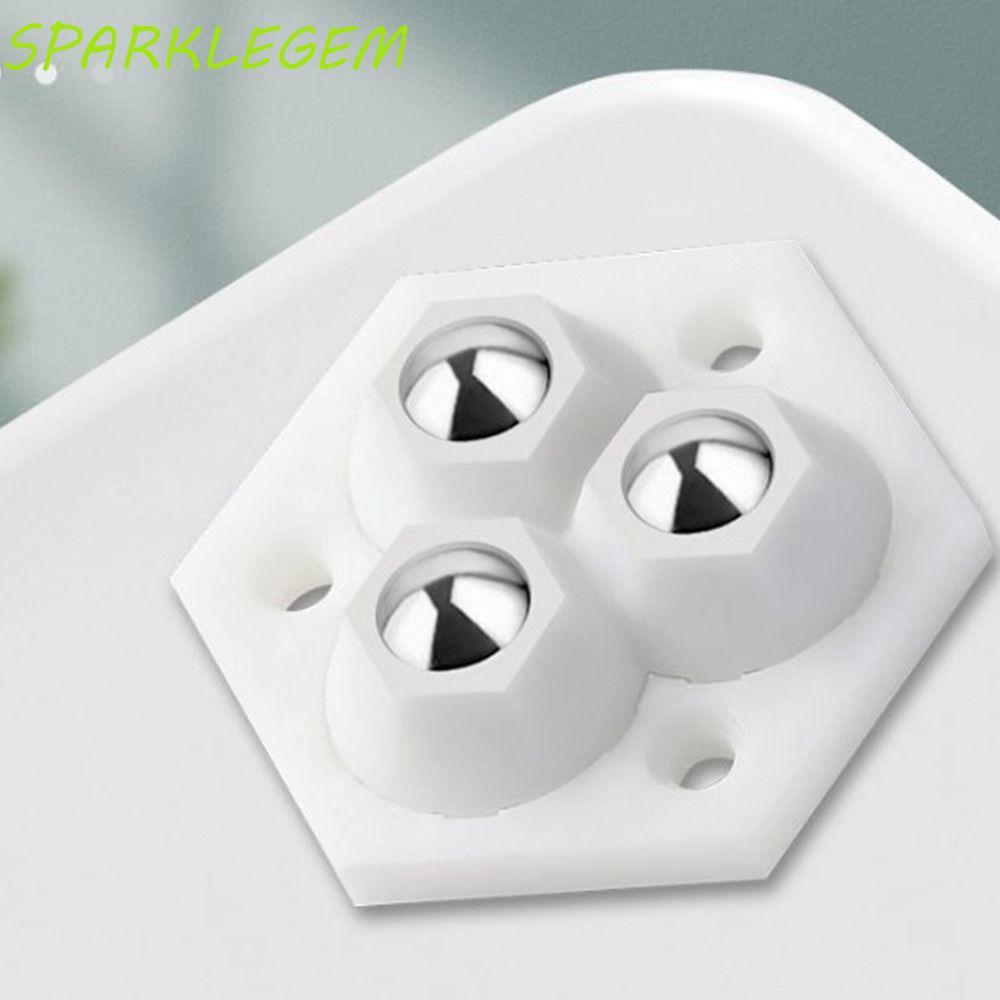 SPARKLEGEM รอกอเนกประสงค์ 4 ชิ้น มีกาวในตัว 360° Rotation Universal ...