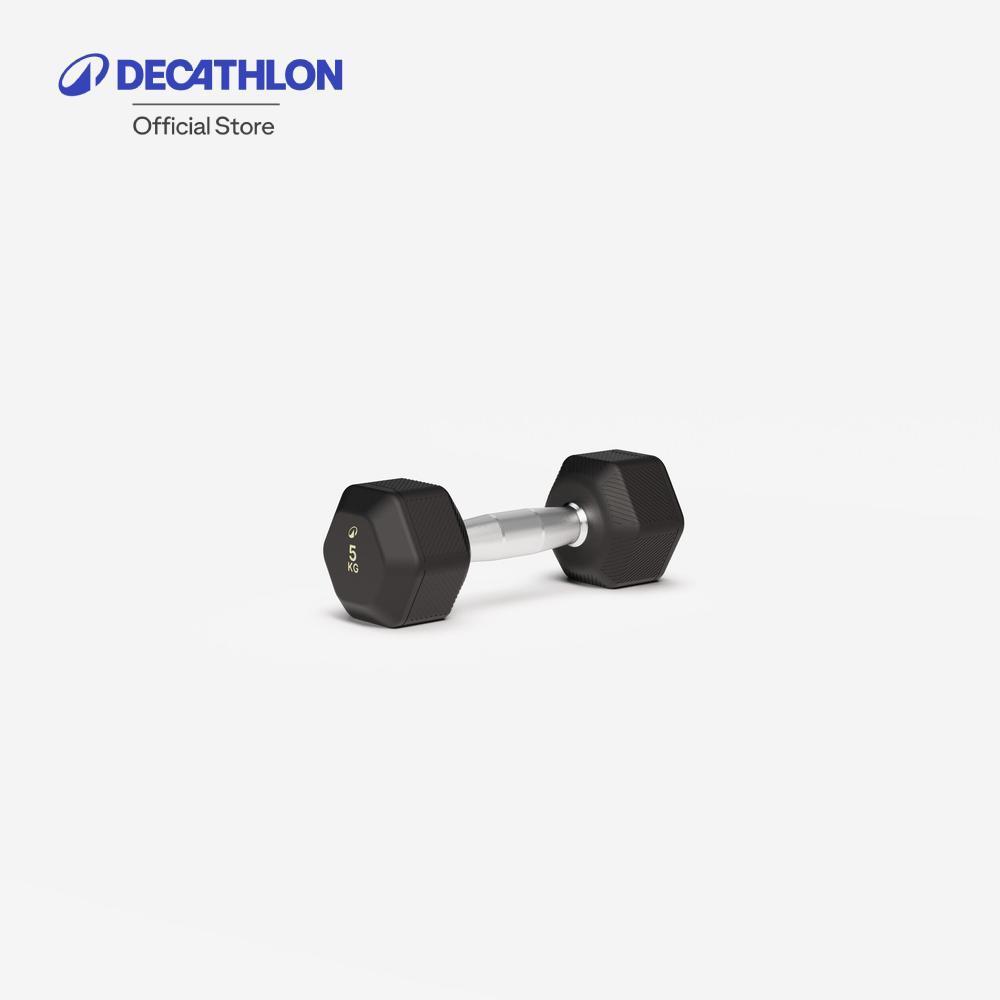 Decathlon Hex Dumbbell For Cross/Weight Training 5 Kg ดัมเบลหกเหลี่ยม ...