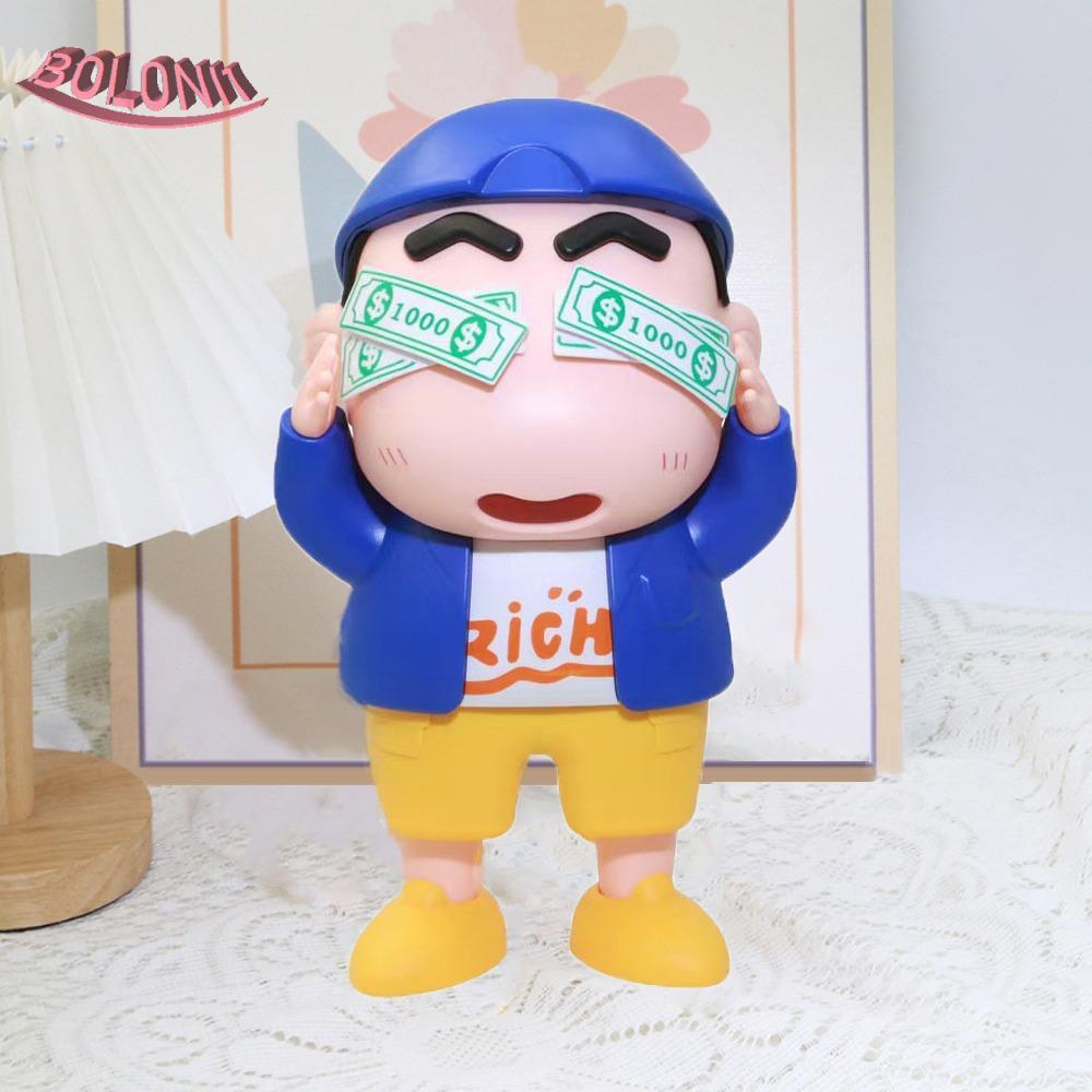 BO Crayon Shin-chan Piggy Bank, Rich Figure Model Crayon Shin Chan ...