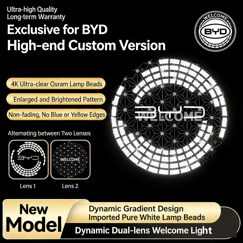 BYD SEALION 6 DMI Door Dynamic Welcome Light Projection ส่องสว่าง ...
