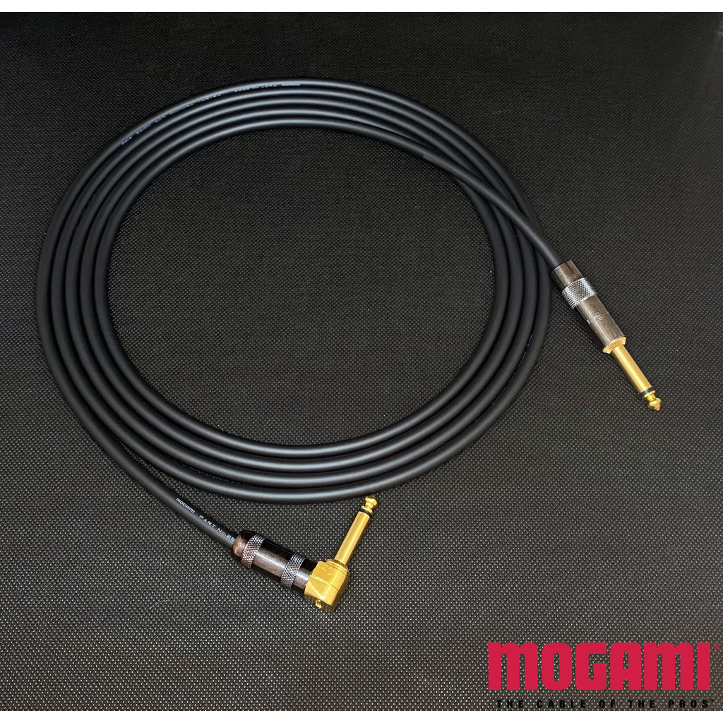 สายแจ็คกีตาร์และเบส เกรดห้องอัด เล่นสด ซ้อม - สาย Mogami w2524 + หัว G ...
