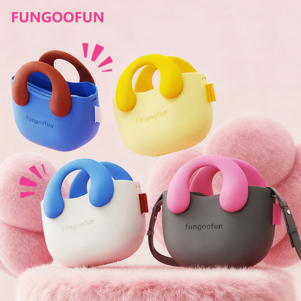 Fungoofun Two-in-One Lady's Bag สไตล์สะพายข้างและถือ มีสไตล์สำหรับการ ...
