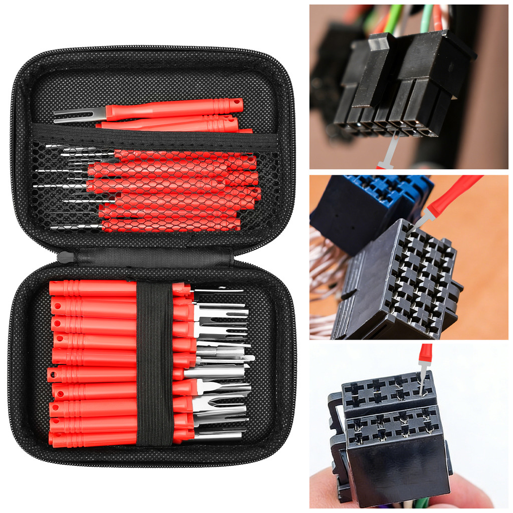 41 ชิ้น Terminal Removal Kit ชุดเครื่องมือทนต่อการดัด Terminal Pin ...