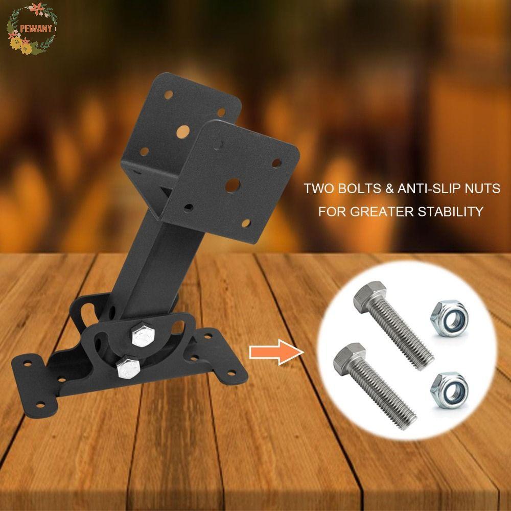 PEWANY Pergola Roof Riser Beam Bracket, 304 สแตนเลสยืดหยุ่น Mount ...