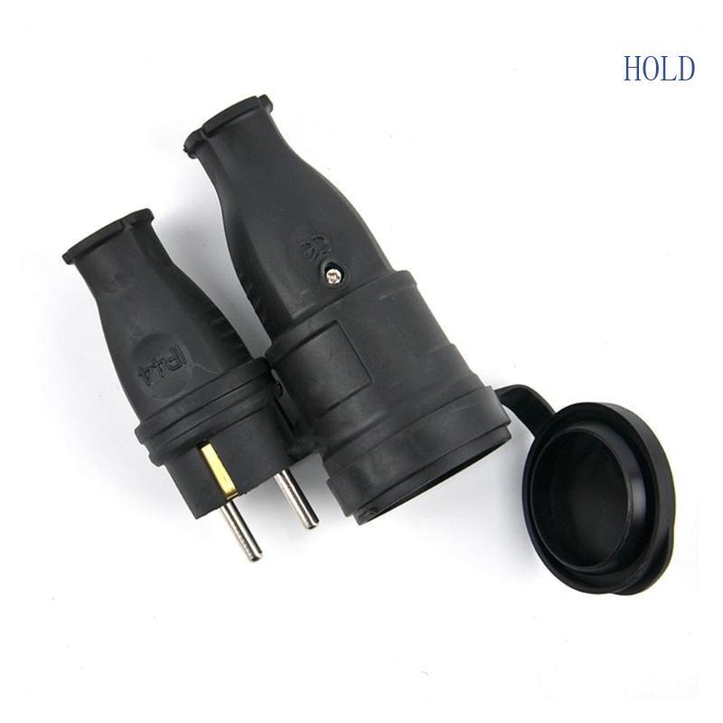 ฤดูร้อน 2P + E Drop-proof Rain-proof ยุโรปซ็อกเก็ตอุตสาหกรรมปลั๊ก 16A ...