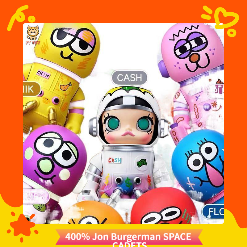 MEGA SPACE MOLLY 400% Jon Burgerman SPACE CADETS Jon Burgerman Series ...