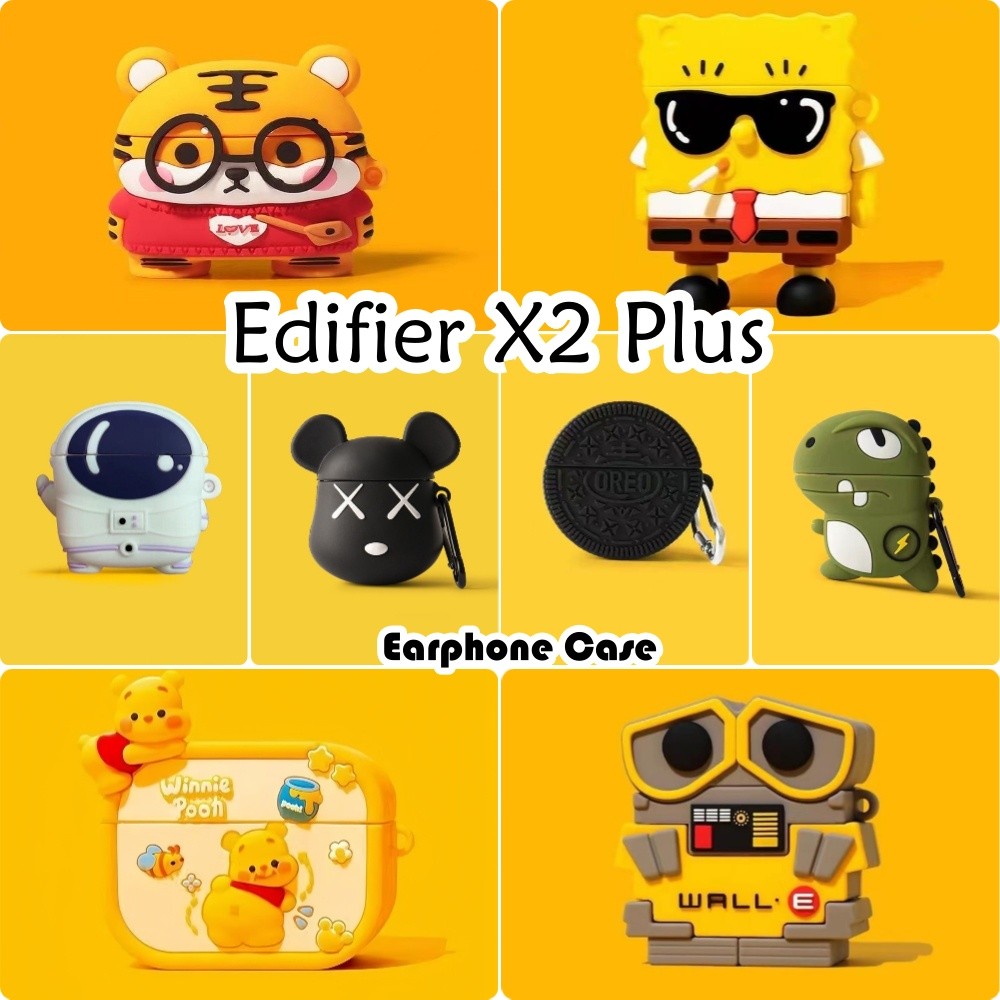 อนาคตดาวสําหรับ Edifier X2 Plus Case หวานน่ารักการ์ตูนซิลิโคนอ่อนนุ่มหู ...