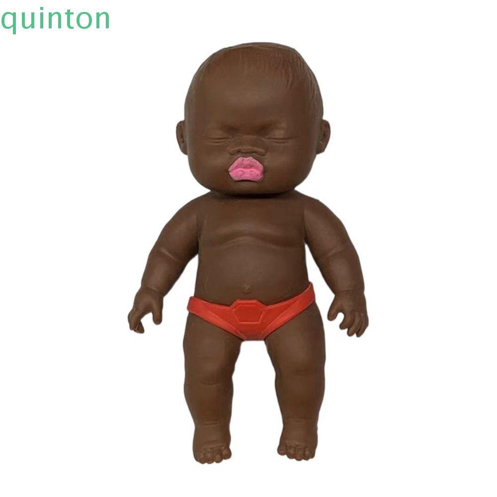 QUITON ตุ๊กตาปาล์ม,จําลองเด็กนุ่มบีบตุ๊กตาของเล่น,Reborn Baby ...