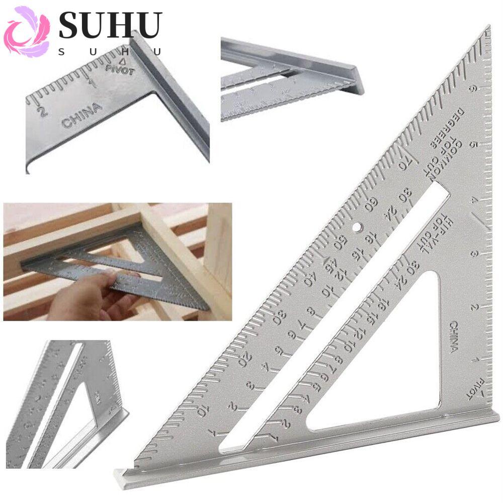 SUHU ไม้บรรทัดสี่เหลี่ยม Miter Speed สําหรับช่างไม้ งานไม้ Tri-Line ...