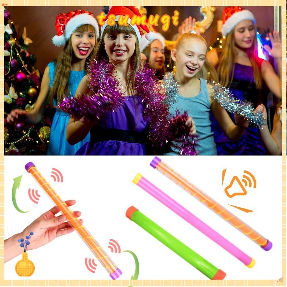 TSUMUGI Giggle Stick,พลาสติกเล่นตลกของเล่นเด็กเขย่าผายลมหลอด,ที่เรียบ ...