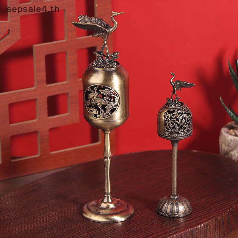 # sepsale # โลหะยืนเครนโคมไฟกลวงไม้จันทน์กลิ่นหอม Censer Baflow ผู้ถือ ...