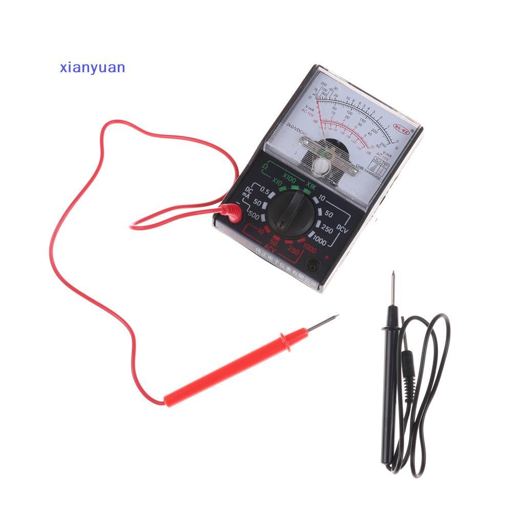 [xianyuan] DC/AC 1000V โวลต์มิเตอร์ 250mA แอมป์มิเตอร์ 1K เครื่องวัด ...