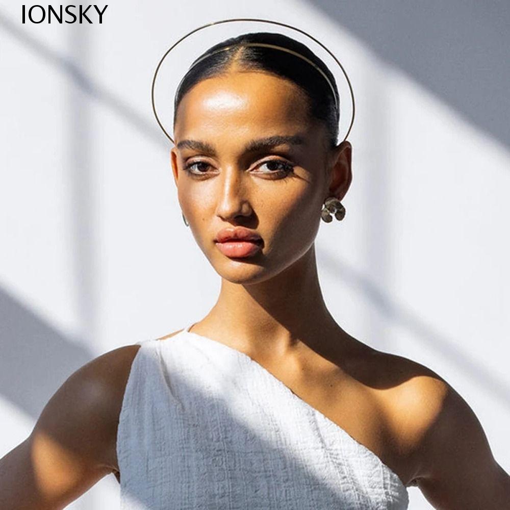 IONSKY ของตกแต่งผมแบบห่วง Korean Washable Hair Accessories Headpiece ...