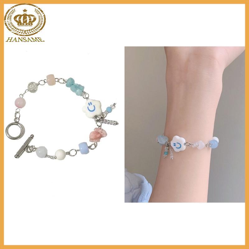 กำไลข้อมือสไตล์ Y2K แบบโบฮีเมียน พร้อมสายโซ่-link chain จาก HAN Charm ...