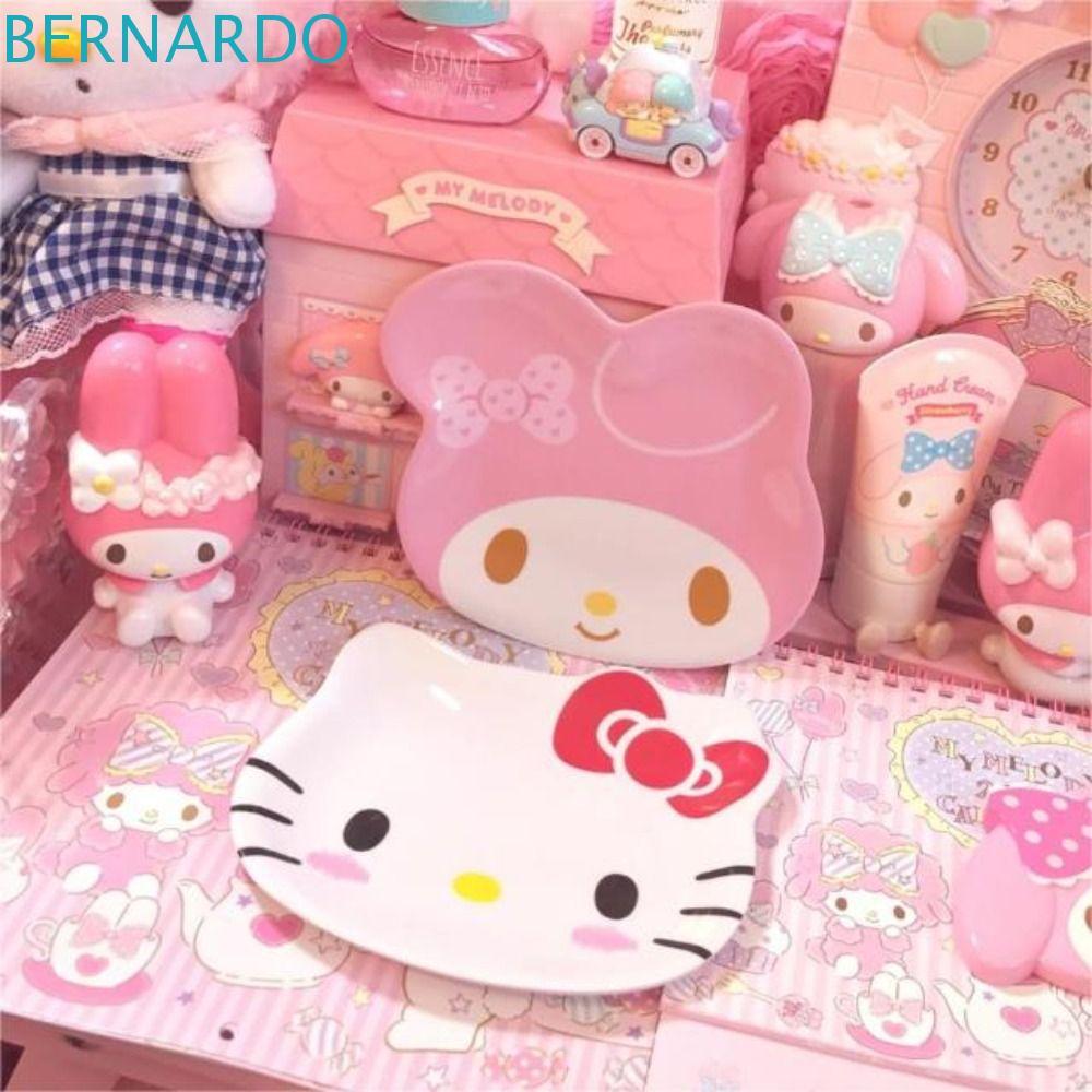 BERNARDO จานอาหารค่ํา Melody, กบเลียนแบบเซรามิค Kitty จานผลไม้, เค้กจาน ...