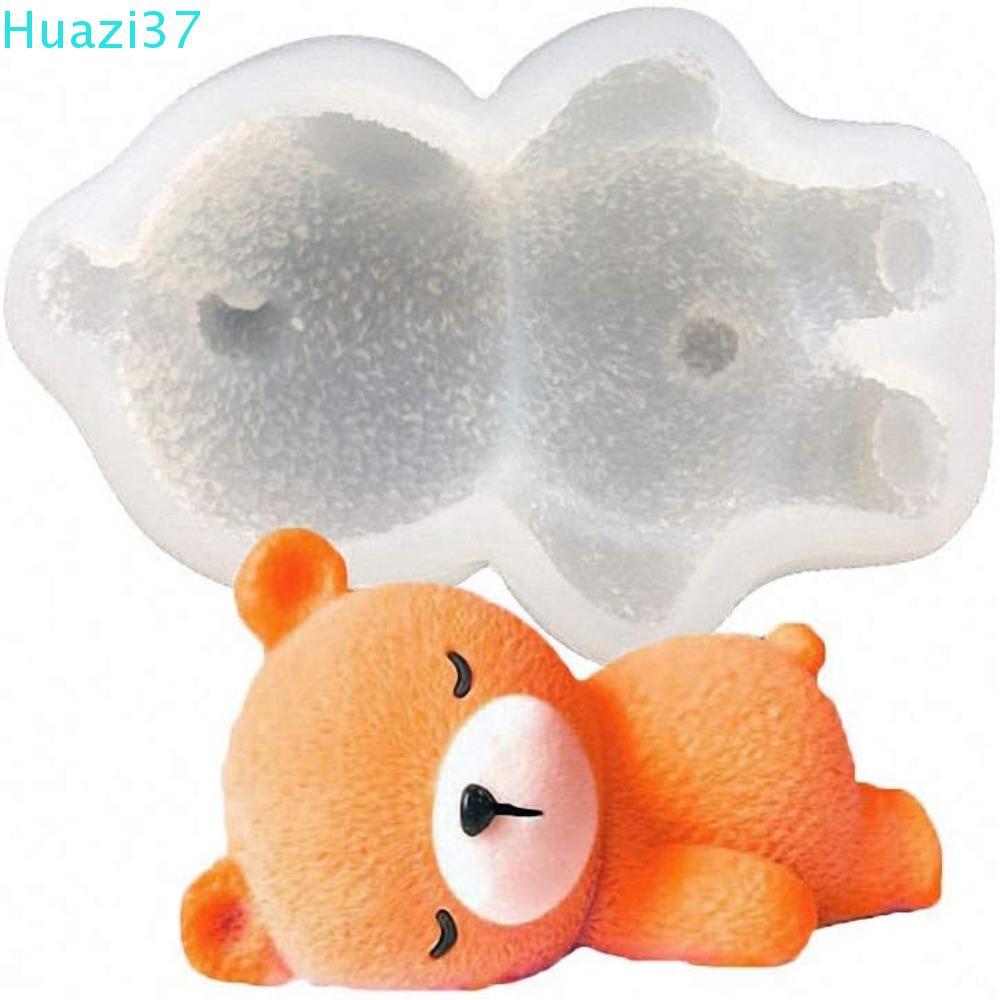COMEE ตุ๊กตาหมีนอนซิลิโคน Mould, ซิลิโคนสีขาวสัตว์น่ารักซิลิโคน Mould ...
