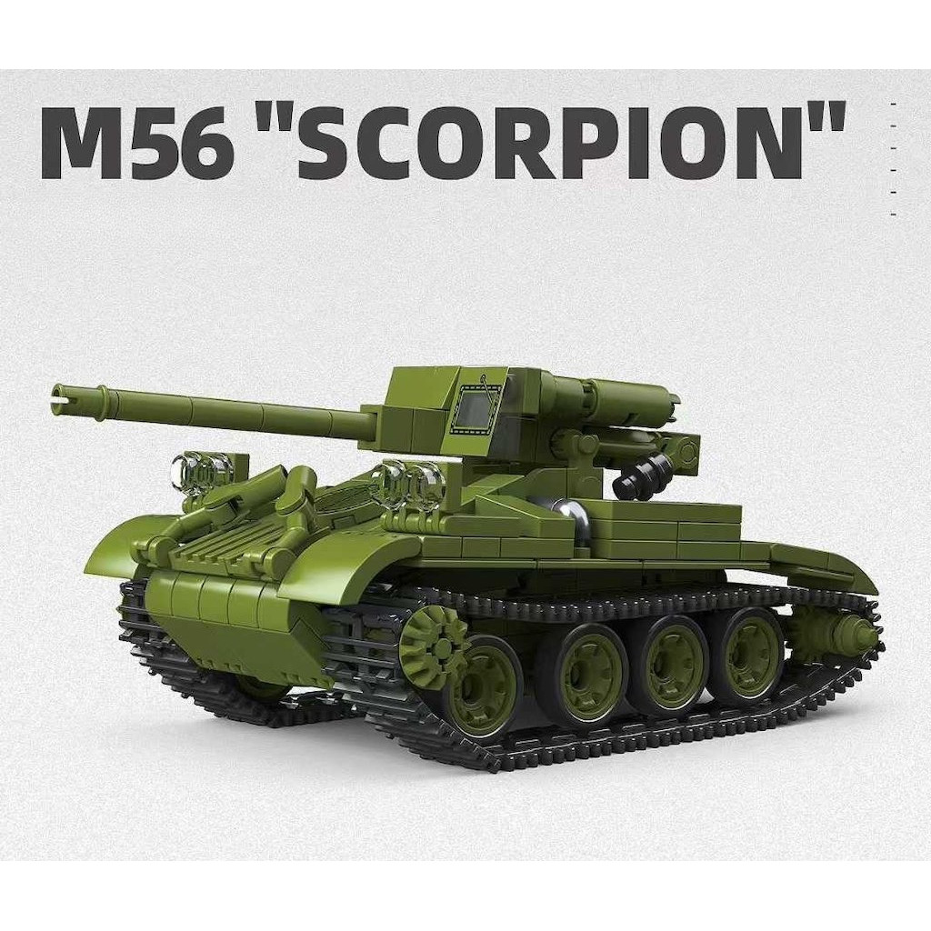 436PCS MOC M56 ถังแมงป่องของเล่น Building Block อิฐของขวัญเด็ก DIY ชุด ...