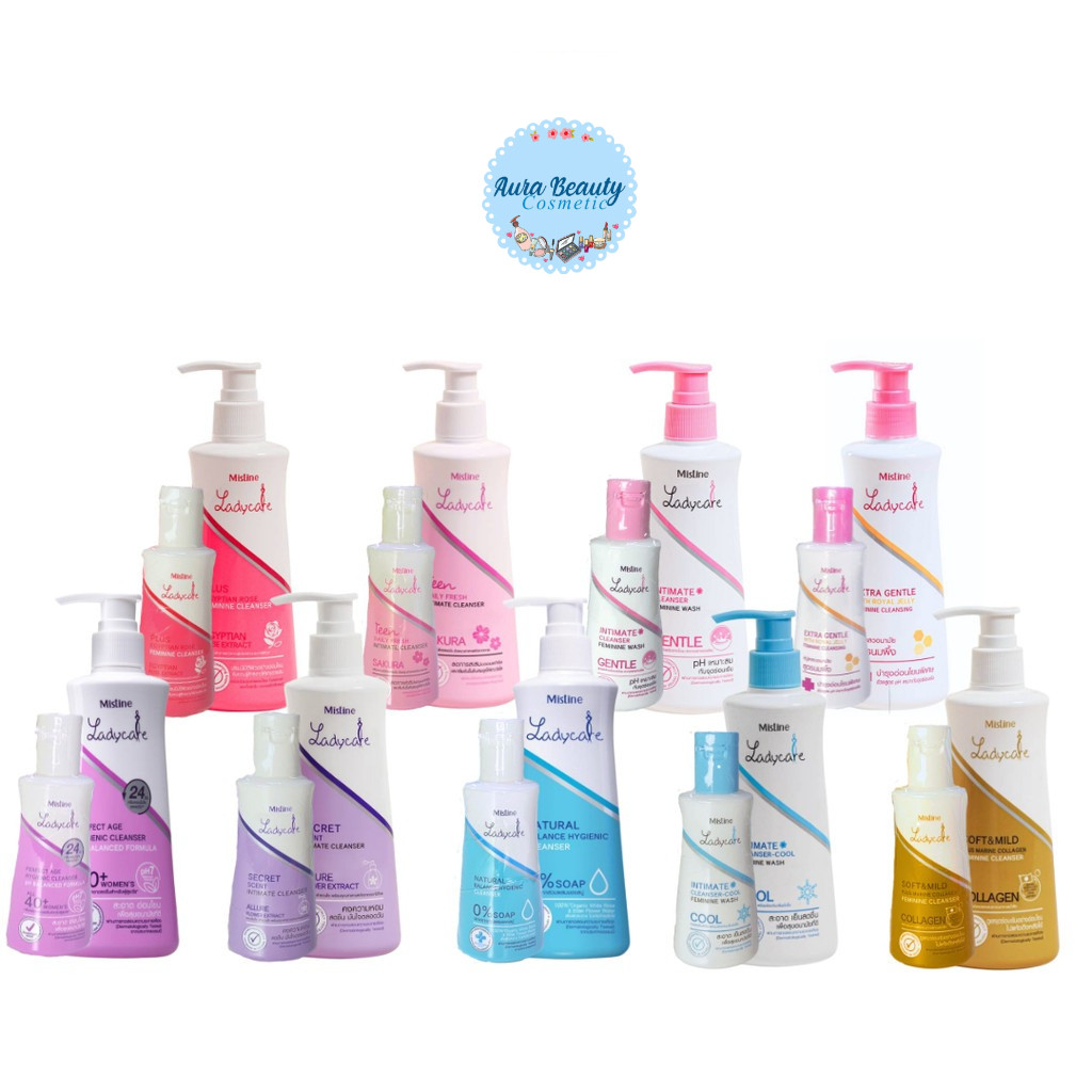 1แถม1 Mistine Ladycare 200ml+50ml มิสทีน เลดี้แคร์ น้ำยาอนามัย ล้างจุด ...