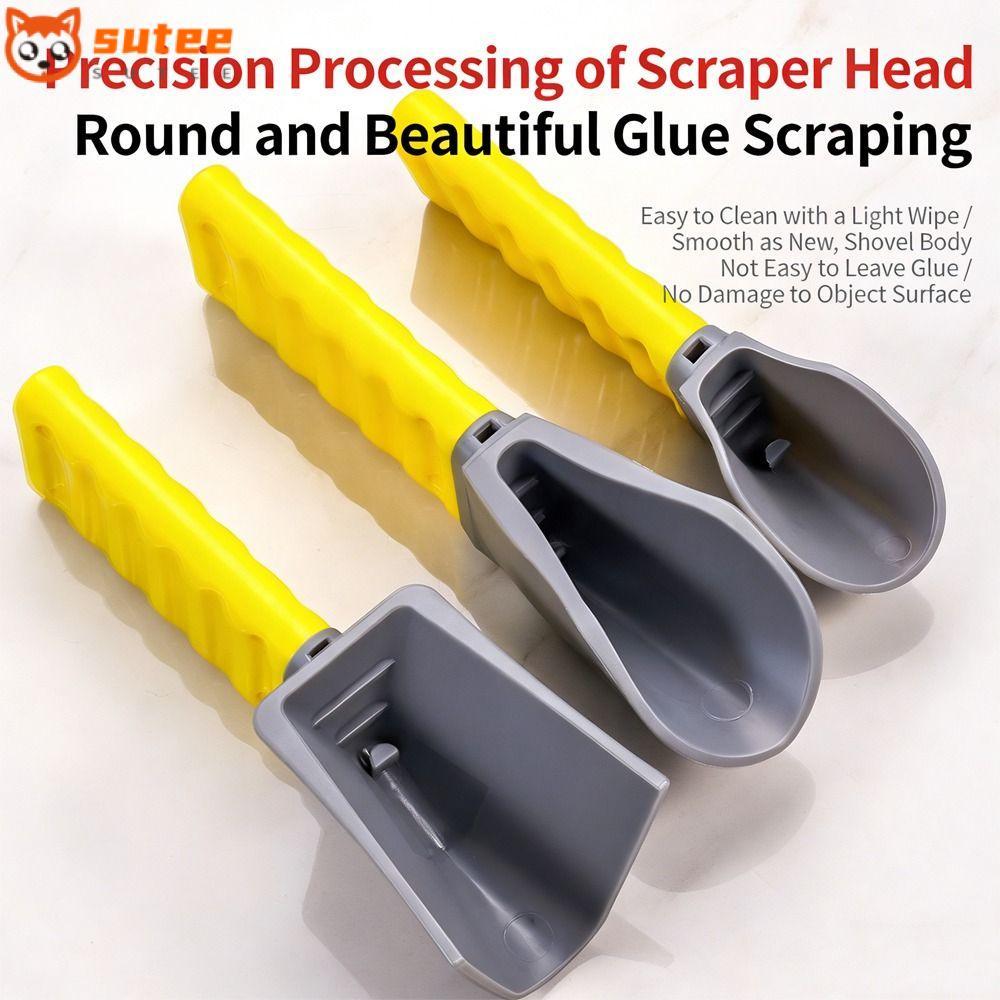SOTEE Sealant Scraper, TPU 3-in-1 Caulking Scraper, Finisher Scraping ...