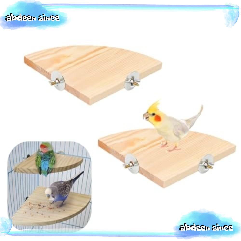 ABDEENSINCE Bird Perch , รูปทรงพัดลมขนาดต่างๆ Parrot Perch Corner ...