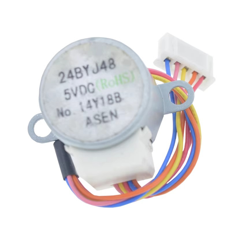 24BYJ48 5V 4-Phase 5 สายเกียร์ Stepper Motor แรงบิดสูงเสียงต่ํา DIY ...