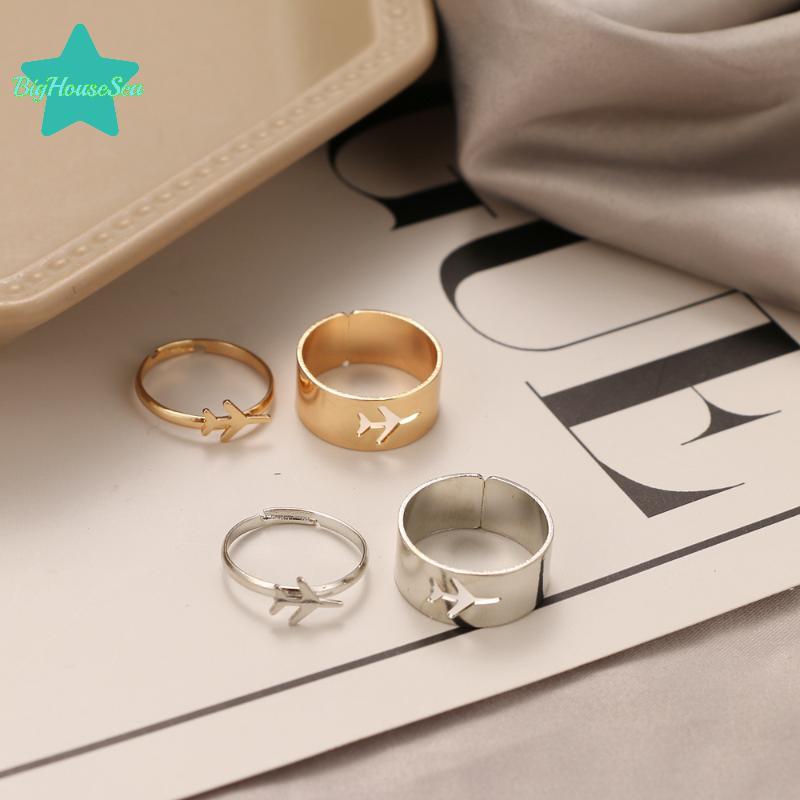 [Sea-t] 2PCS Vintage Simple Animal Star Moon Heart เปลวไฟเปิดแหวน ...