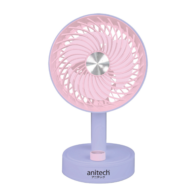 ANITECH พัดลม USB รุ่น SMF04-PI สี Blossom Pink ขนาด 4.5 นิ้ว | Shopee ...