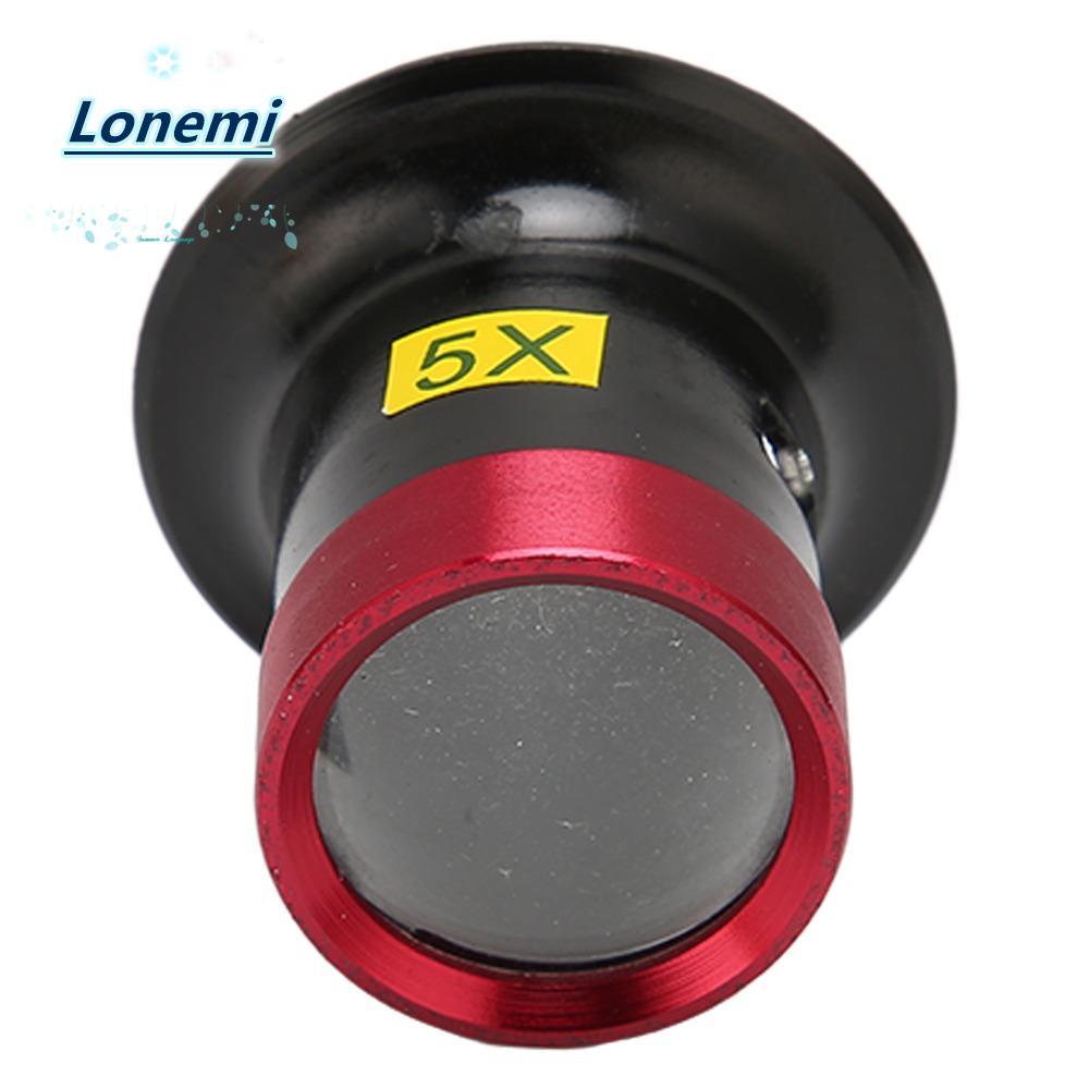 LONEMI นาฬิกา Loupe, แก้ว Monocle 5x แว่นขยายช่างซ่อมนาฬิกา Loupe ...