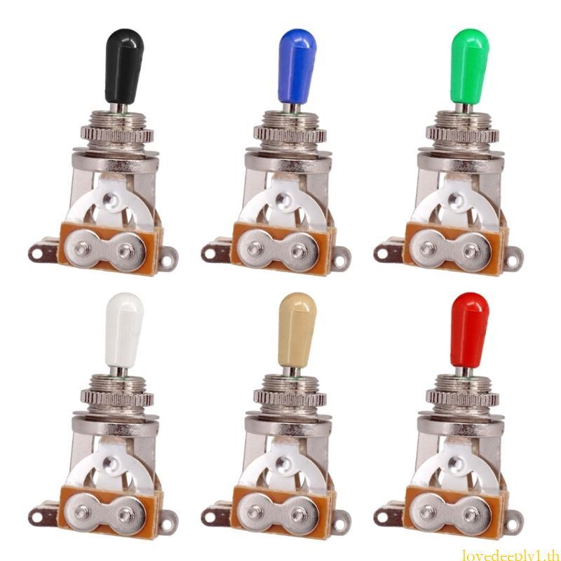 Love Guitar 3 Way Toggle Switch Pickup Selector Switch พร้อม Tip Cap ...